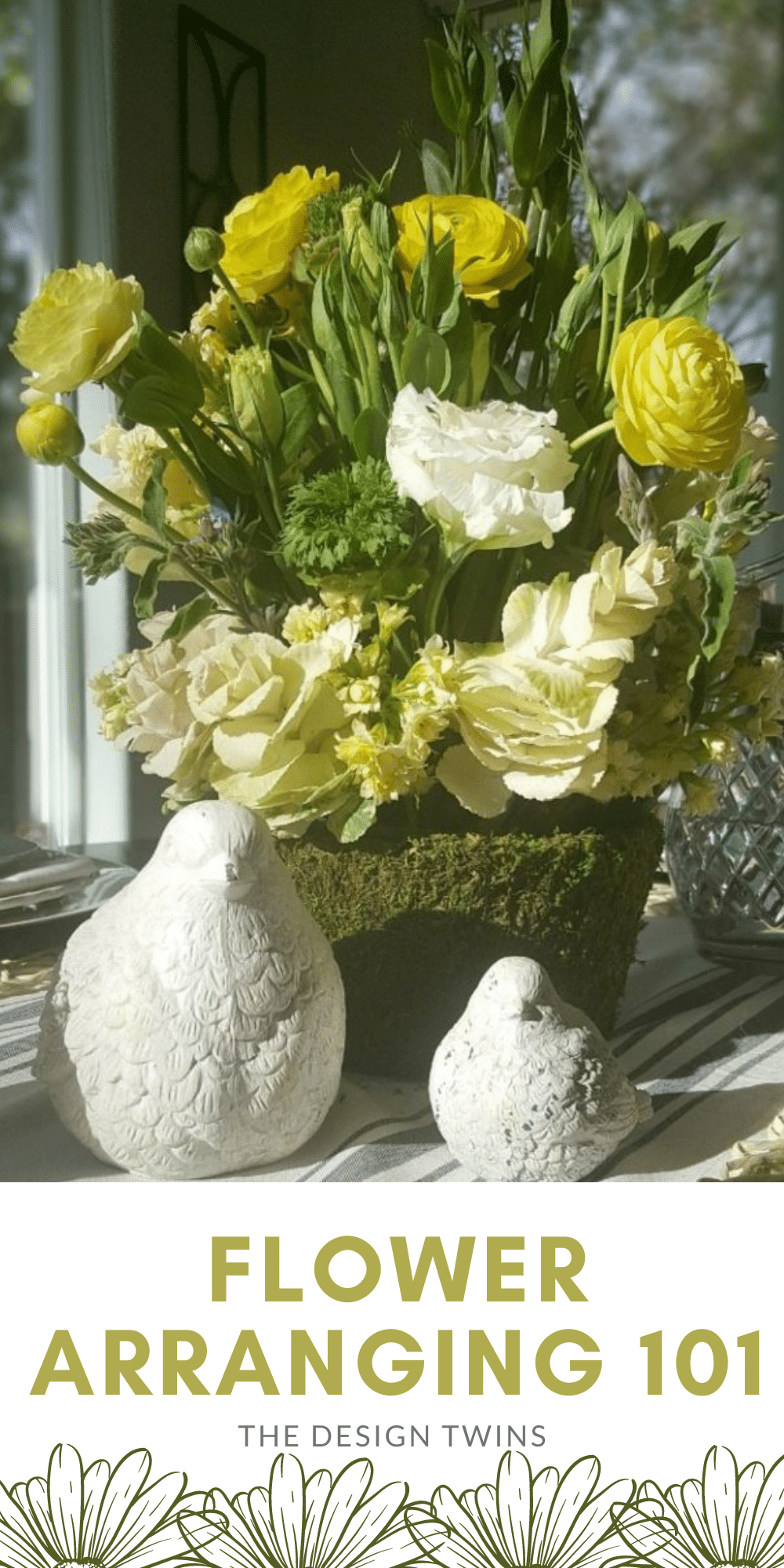 Flower Arranging 101 | Overcoming Fears - The Design Twins