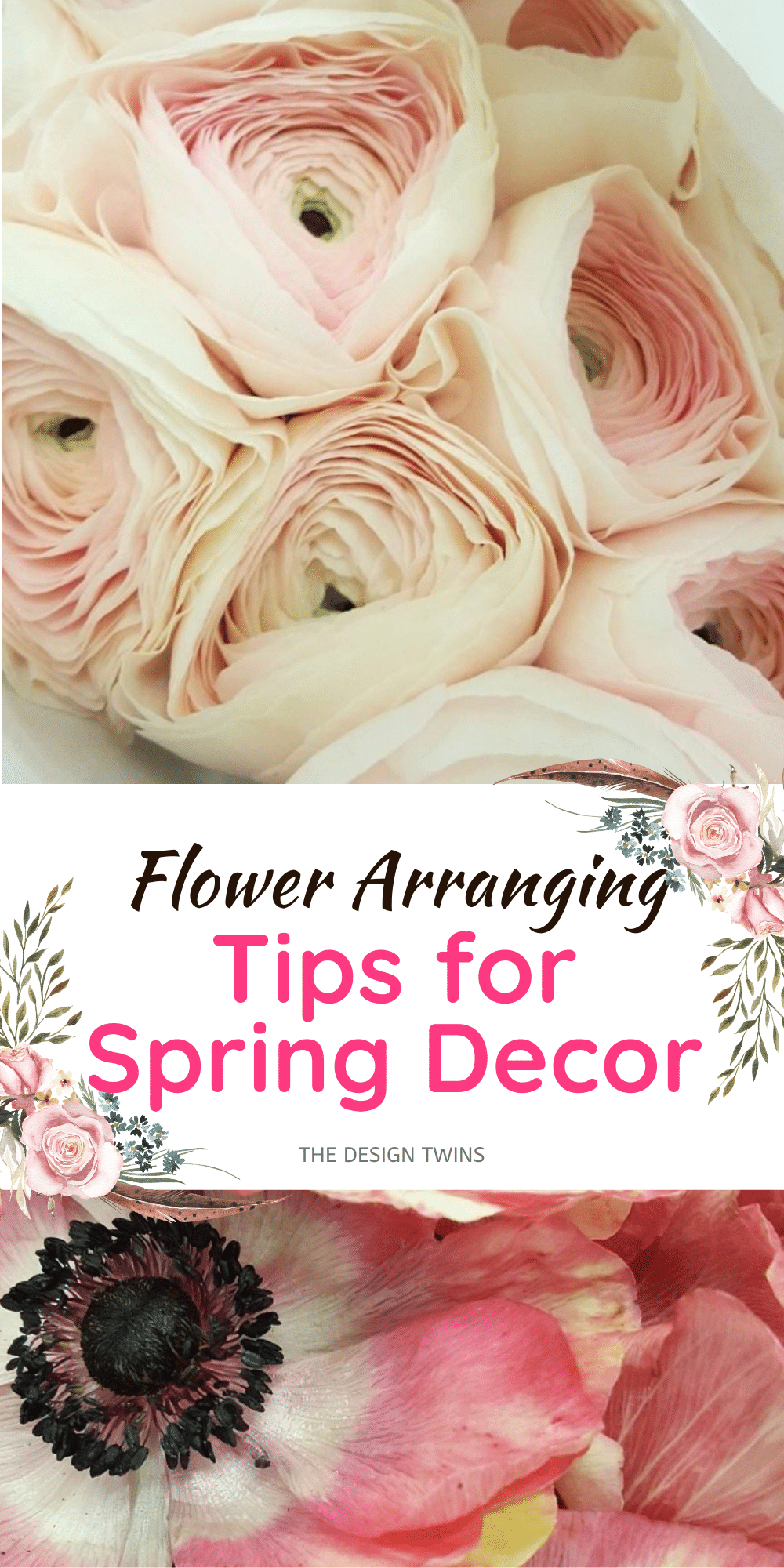 Flower Arranging 101 | Overcoming Fears - The Design Twins