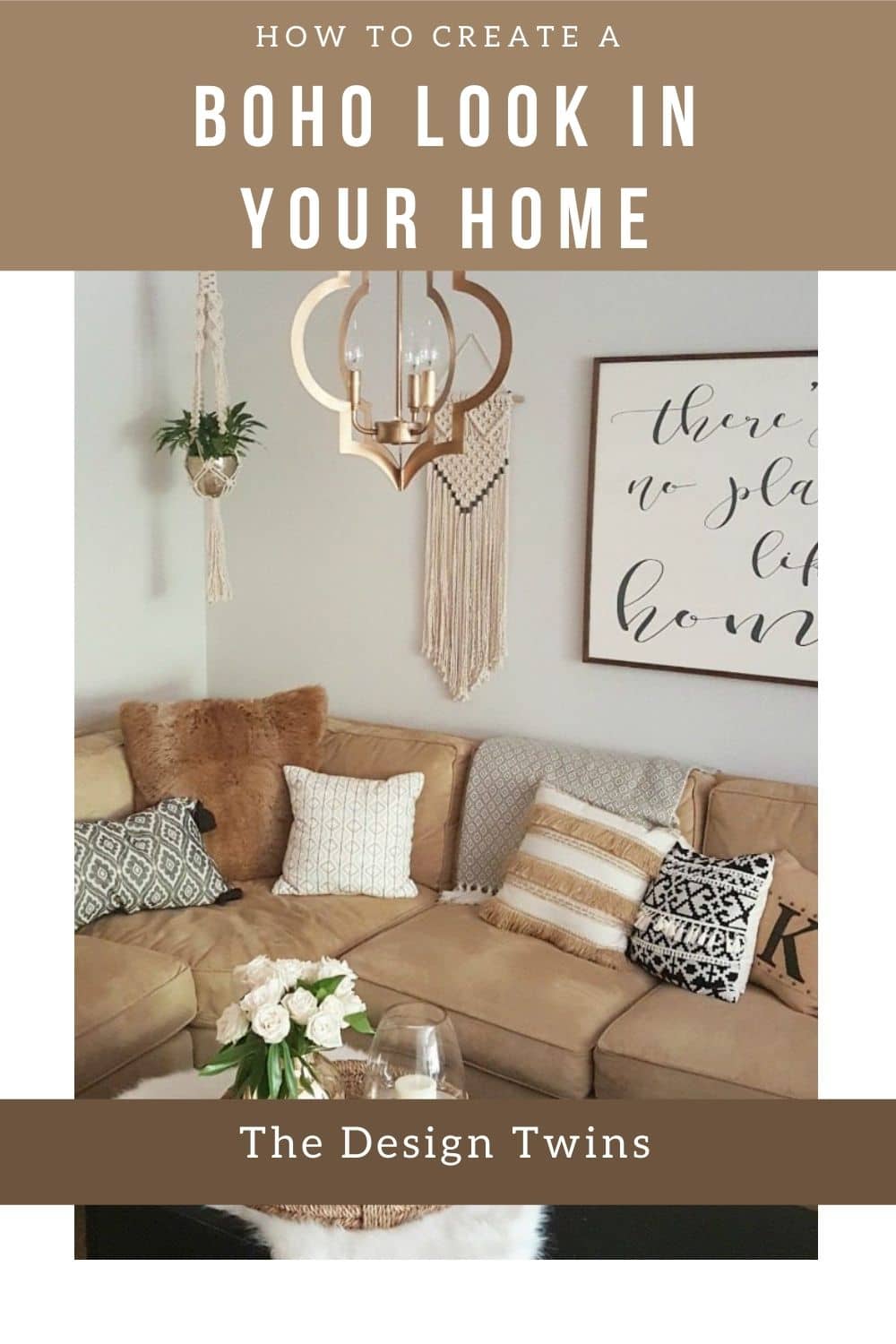 How to Create a Boho Look in Your Home - The Design Twins