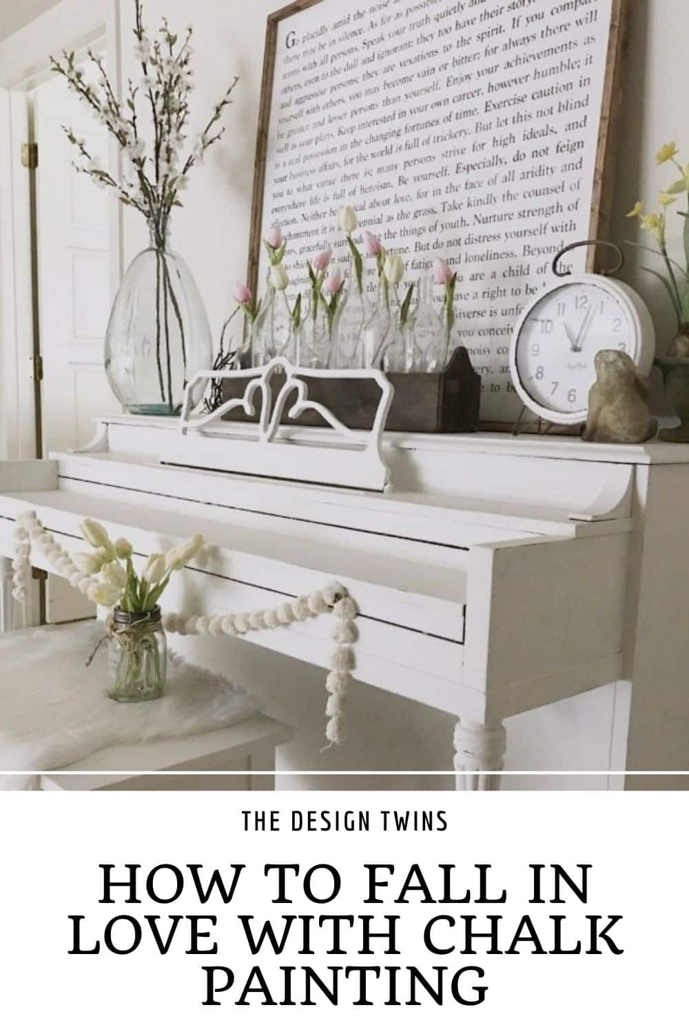 How to Fall in Love With Chalk Painting - The Design Twins
