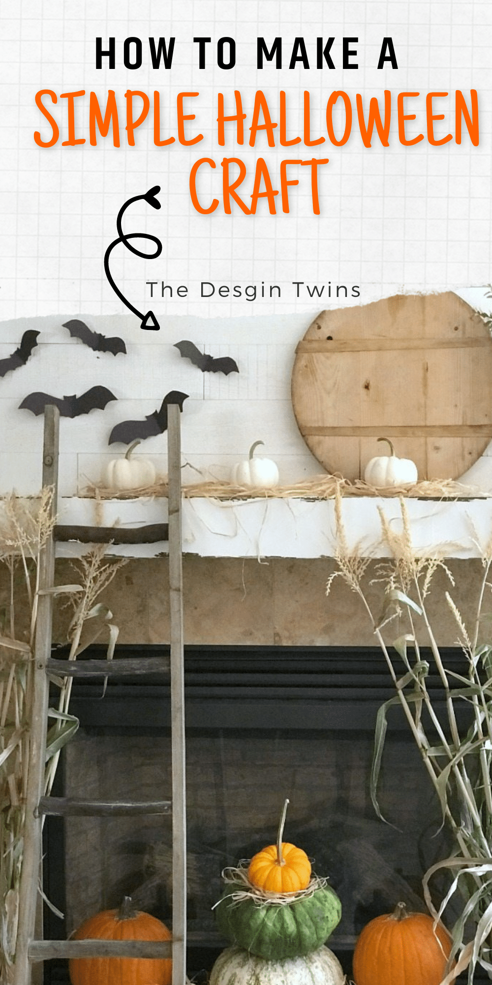 How to Create Surprisingly Simple Halloween Craft - The Design Twins