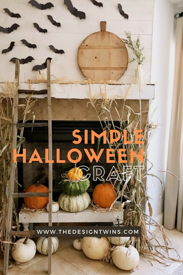 How to Create Surprisingly Simple Halloween Craft - The Design Twins