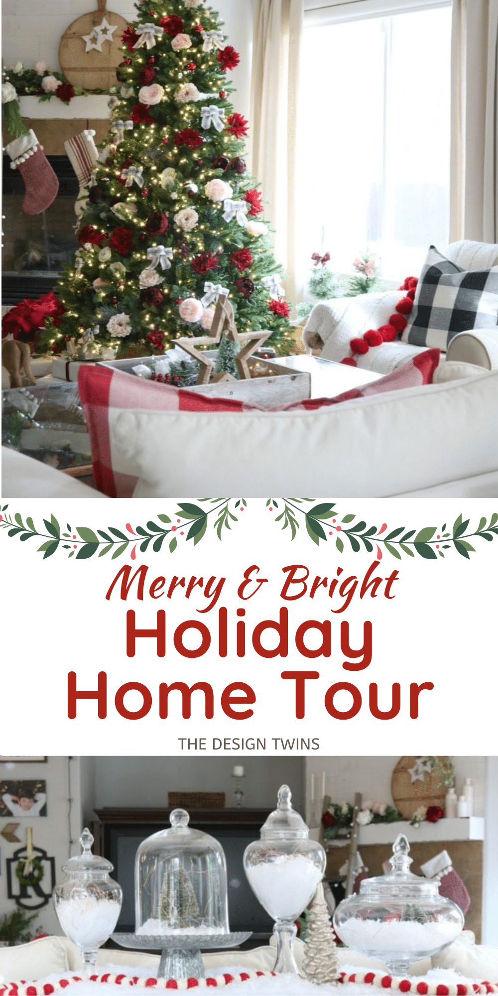 Welcome to My Rich and Colorful Holiday Home Tour - The Design Twins