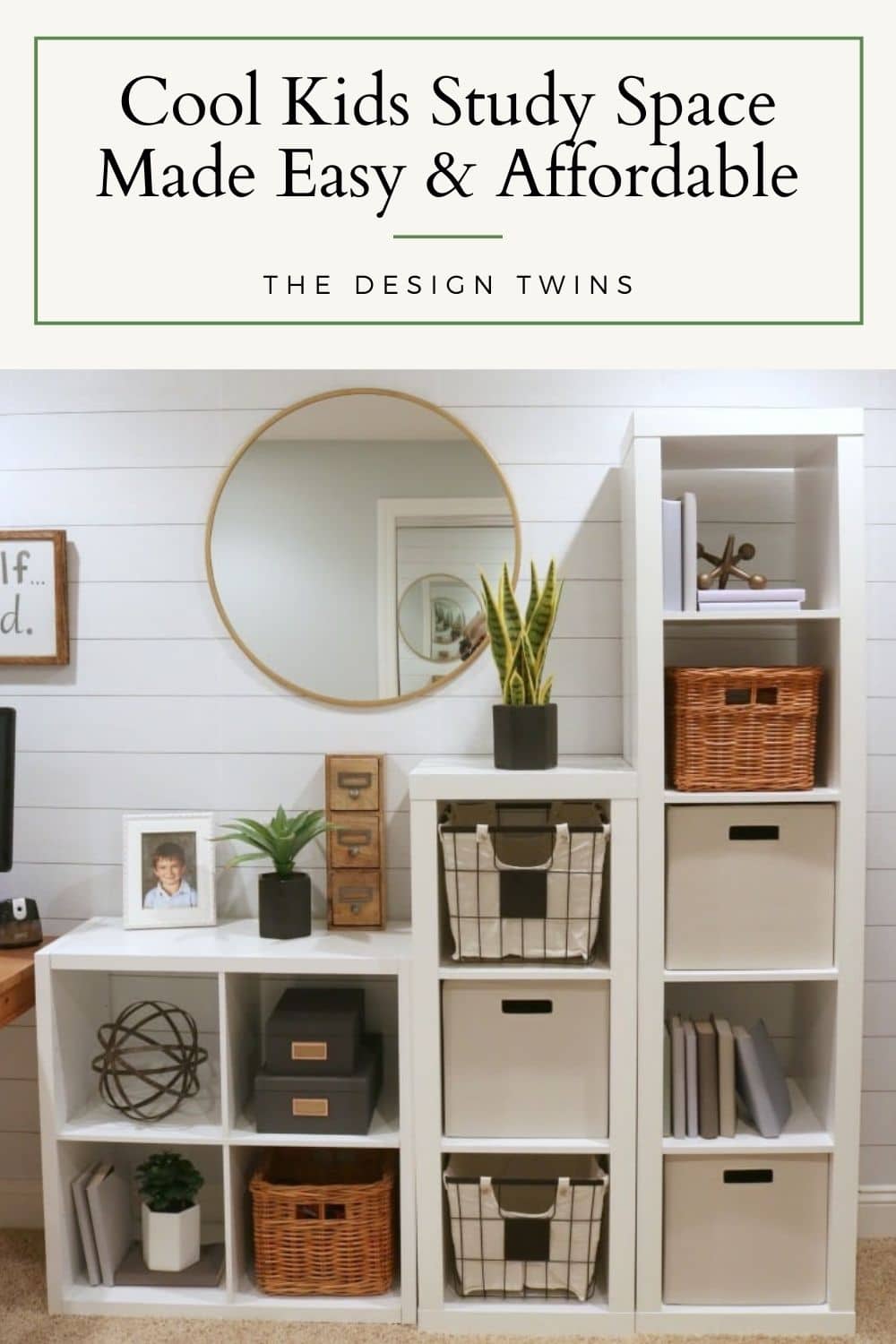 Cool Kids Study Space Made Easy and Affordable - The Design Twins