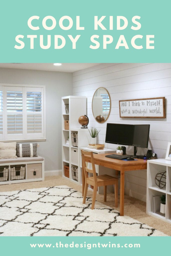Cool Kids Study Space Made Easy and Affordable - The Design Twins