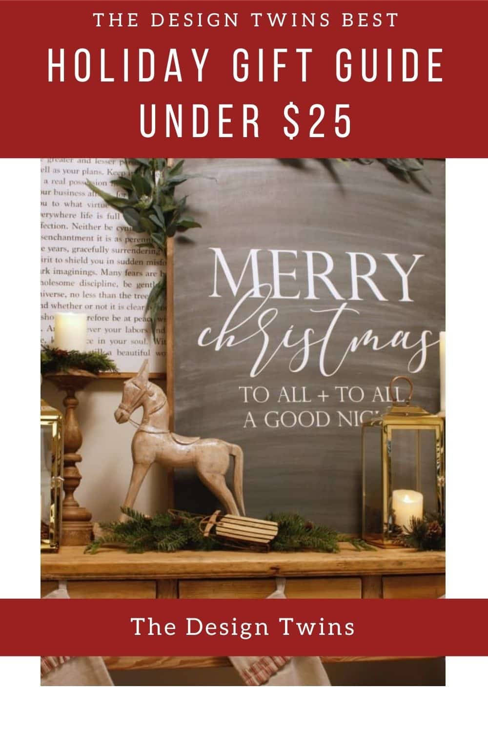 The Best Holiday Gift Guide Under $25 - The Design Twins