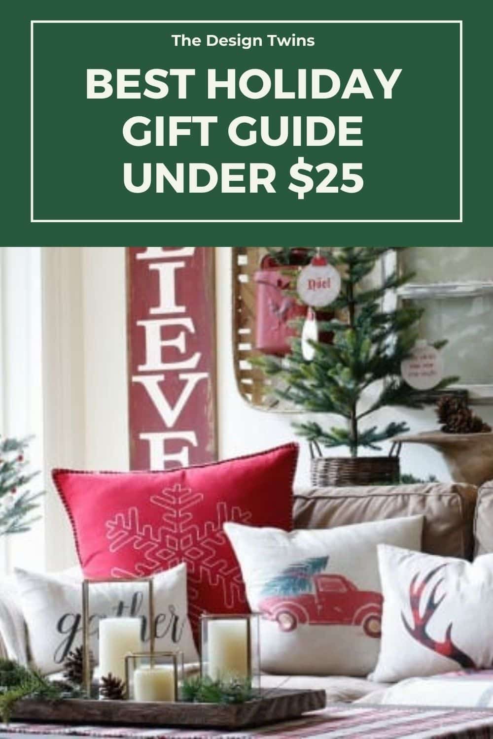 The Best Holiday Gift Guide Under $25 - The Design Twins