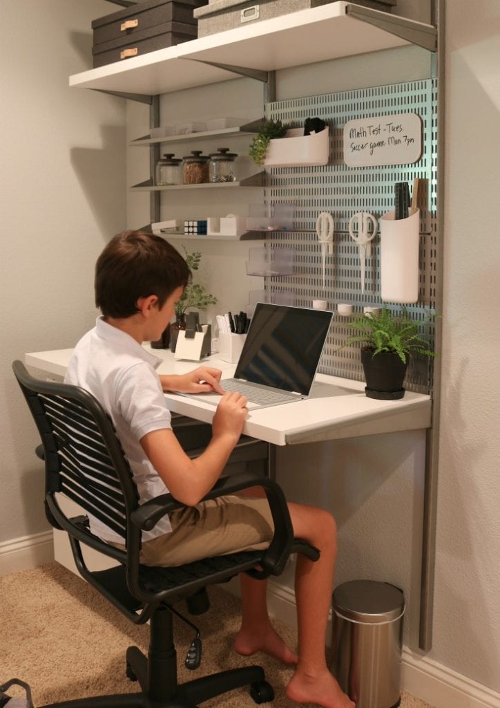 How to Create Your Smartest Homework Station The Design Twins DIY