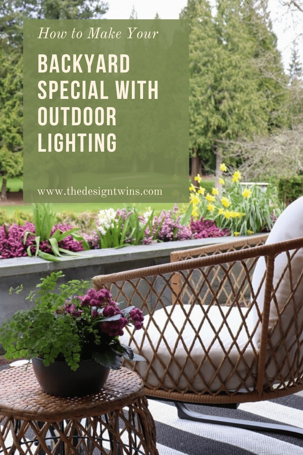 Make Your Backyard Special with Outdoor Lighting - The Design Twins