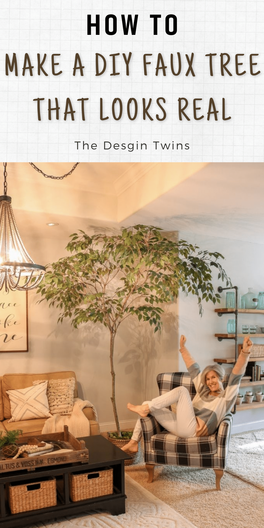 How to Make a Stunning DIY Faux Tree That Looks Real