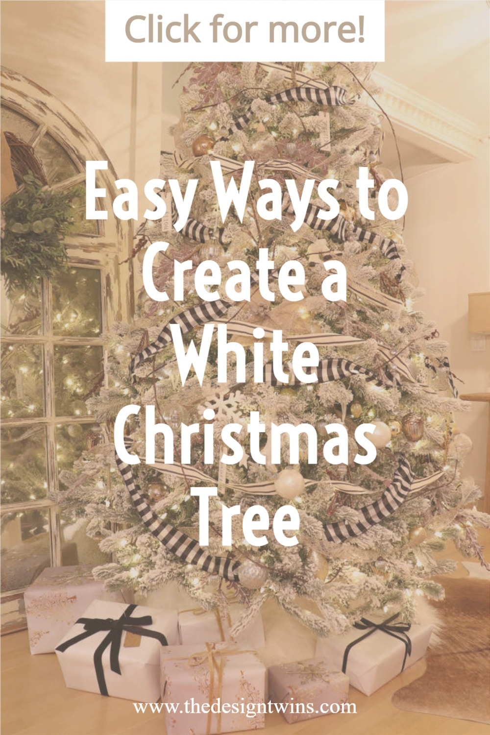 6 Easy Ways to Achieve an Irresistibly Festive White Christmas Tree