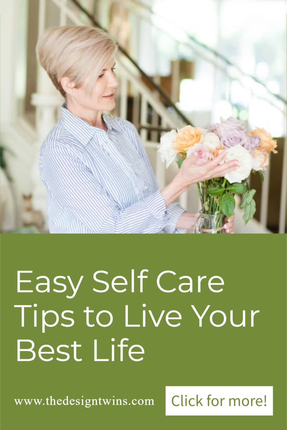 Announcing Easy Self Care Tips to Live Your Best Life - The Design Twins