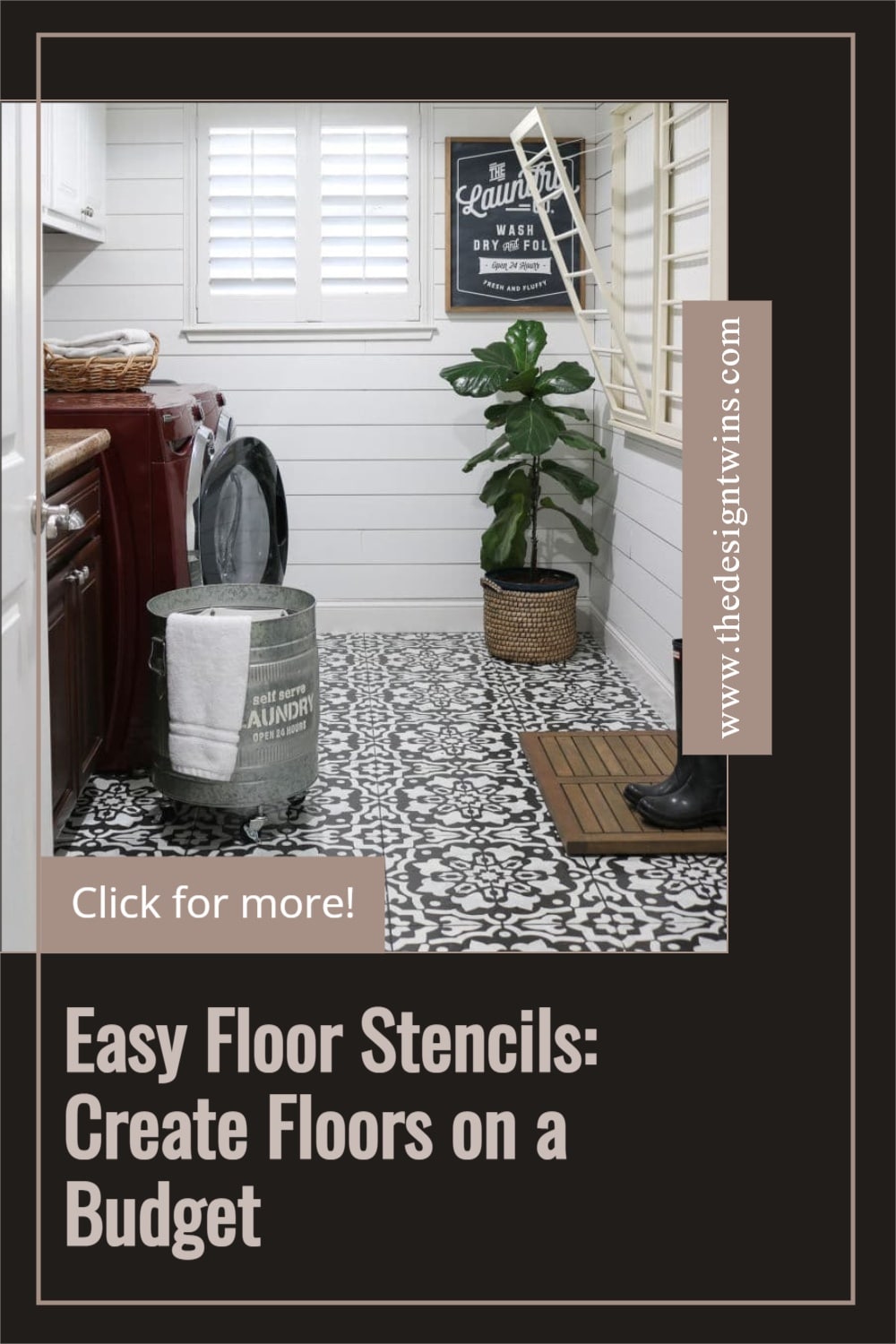 Easy Floor Stencils: How to Create Astonishing Tile Floors on a Budget