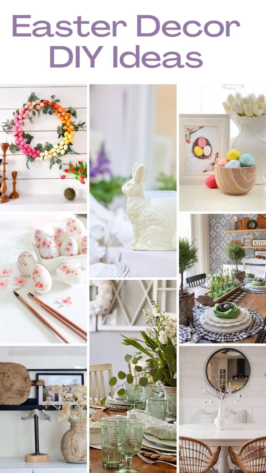 Amazing Easter Decorations: How to make Fast and Easy