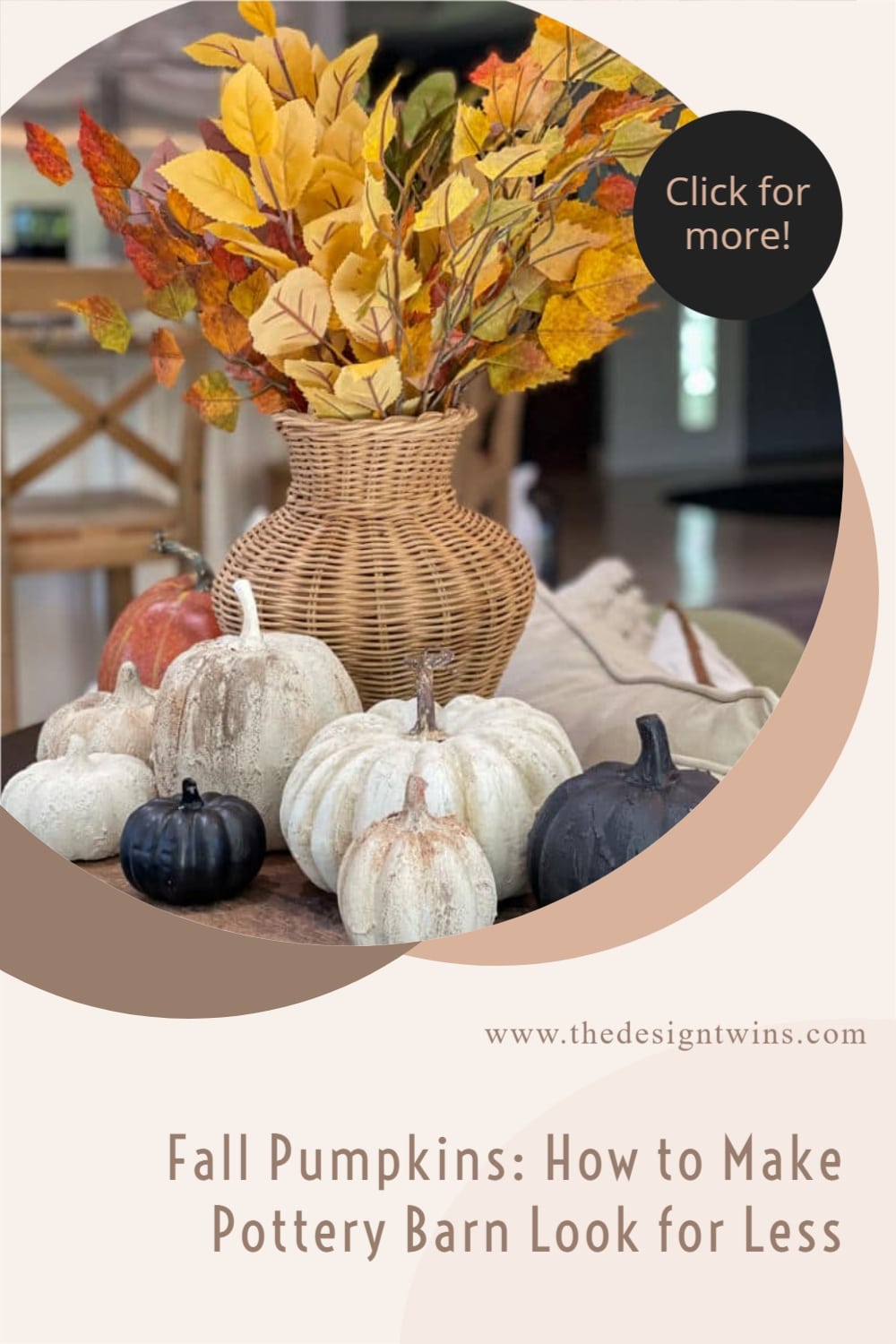 Fall Pumpkins: How to Easily Make Costly Pottery Barn Look for Less